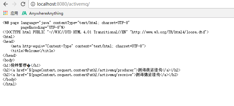 Spring Mvc访问页面直接显示源码springmvc加载jsp为什么是源码 Csdn博客