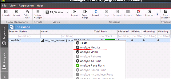 Cadence vmanager (ten) vplan and vmanager combined use examples ...