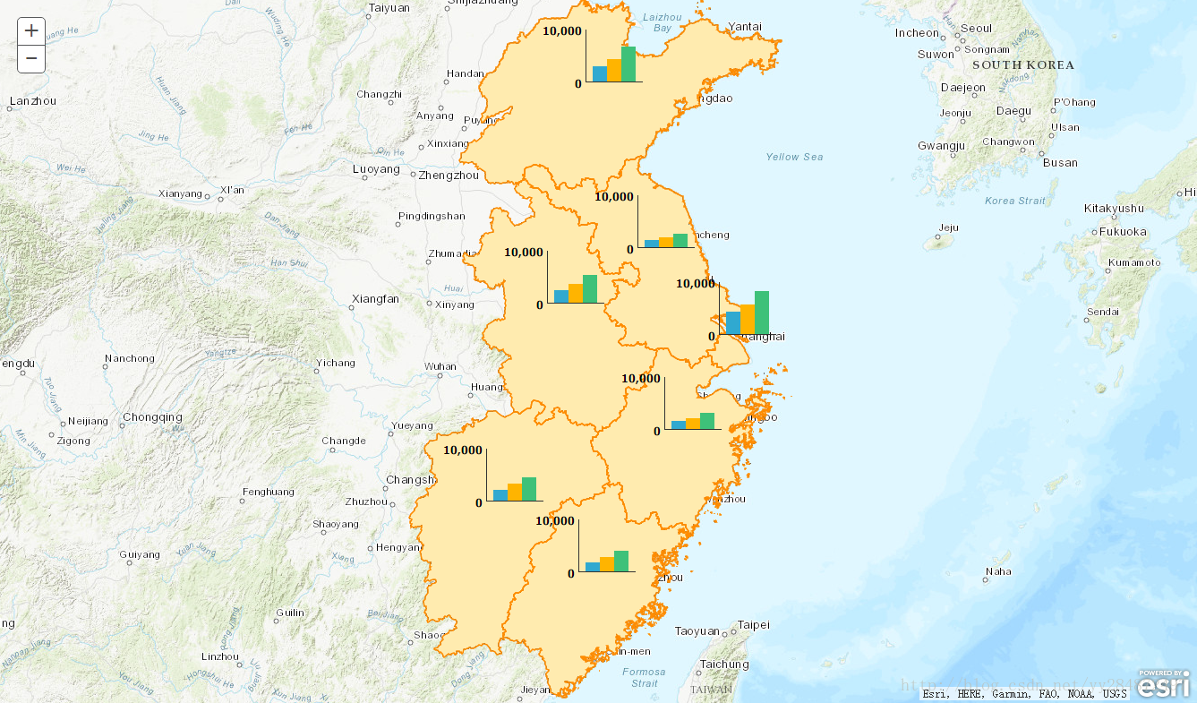 【十】arcgis Api For Javascript之专题图的制作（六）arcgis For Javascript 专题图 Csdn博客 