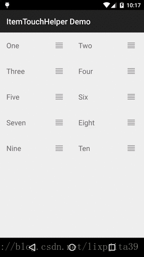 Android进阶七recyclerview拖动滑动之itemtouchhelperandroid Recyclerview Itemtouchhelper Csdn博客 9028