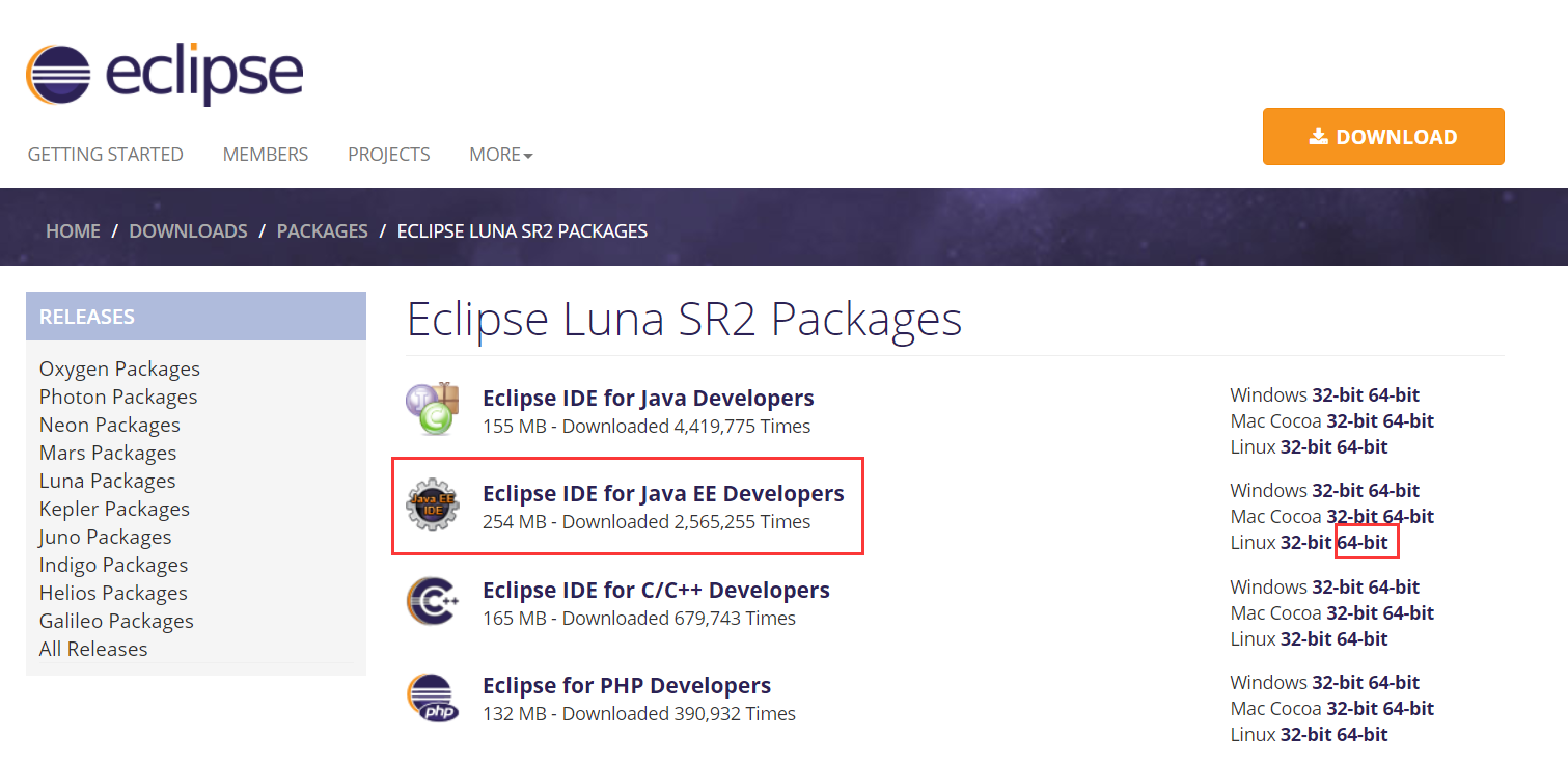 CentOS7.4系统中安装Eclipse_centos系统的myeclipse安装包,直接下载-CSDN博客