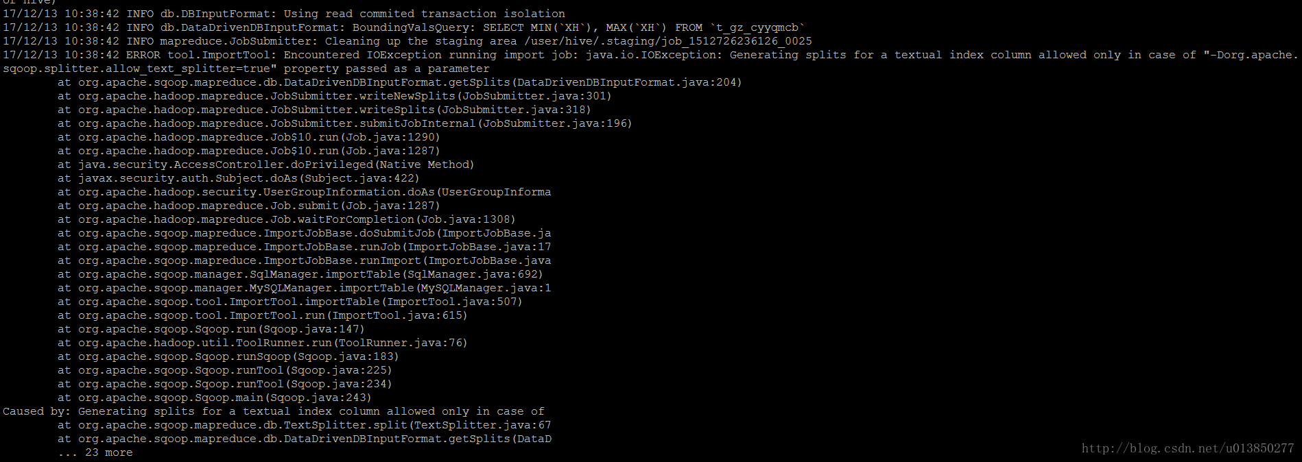 Sqoop将mysql数据导入hive中sqoop Mysql 到 Hive Commit Csdn博客 