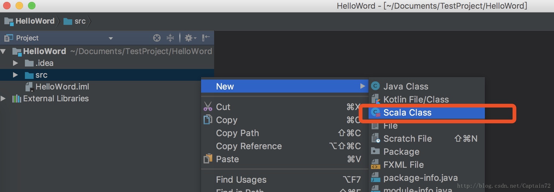 Intellij Idea2017 Scala环境搭建idea 2017配置scala Csdn博客 