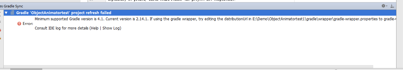 《Android 学习笔记》在Android studio中导入Eclipse项目 gradle 版本不对的问题_android studio ...