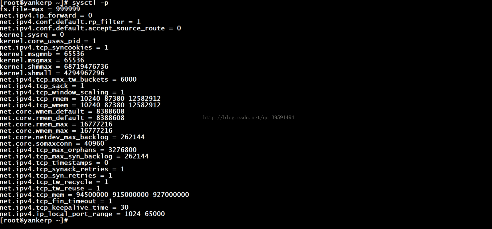 内核参数优化 Re Rmem Csdn博客