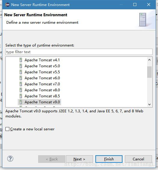 Eclipse环境下如何配置tomcat（包含没有server解决办法） Eclipse No Servers Are Available