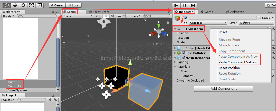 Unity小技巧 选中多个物体批处理bulademian的博客 Csdn博客 