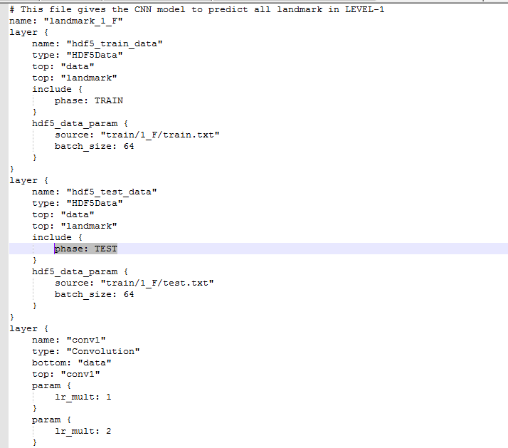 Caffe训练时出错：unknown Bottom Blob Data Layer Conv1bottom Index 0caffe Unknown Bottom Blob