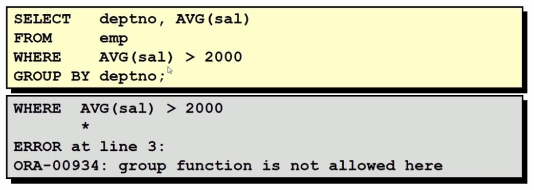 Oracle数据库分组函数详解分组函数 Oracle Csdn博客