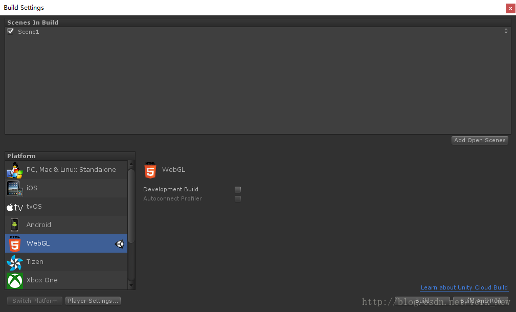 Unity踩坑记之unity56发布webgl与网络端互传数据unity3d 56发布程序 Csdn博客 