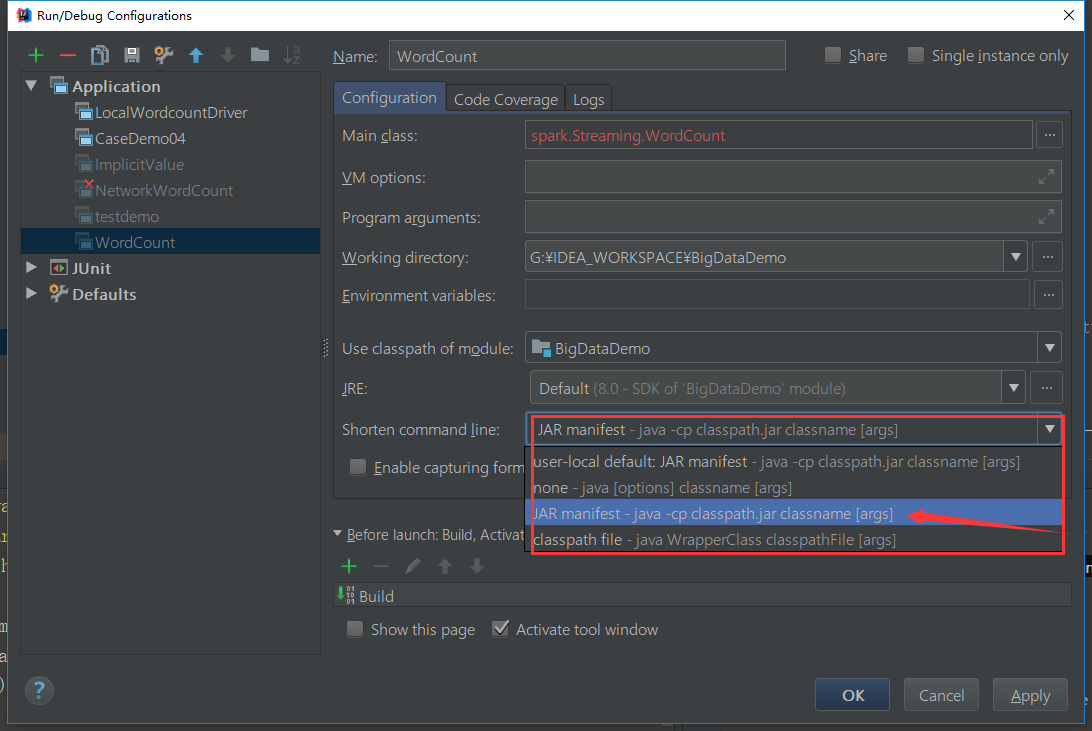 Idea Startup Project Error Resolution Error Message Command Line Is Too Long Programmer Sought