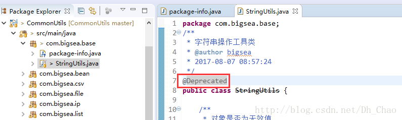 Java中的package Infojava作用packagelnfo Csdn博客 