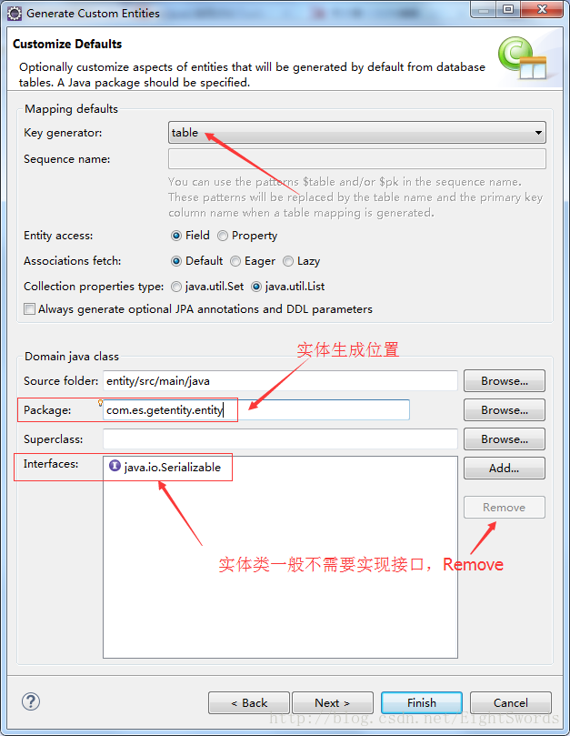 使用eclipse的jpa Tools根据数据库表自动创建实体eclipse Jpa Tool Csdn博客 3477