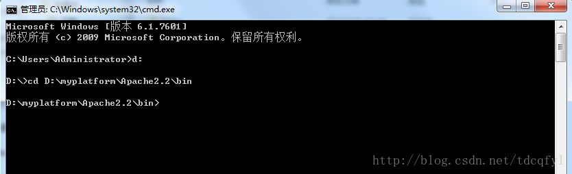 Windows下配置apache Csdn博客 