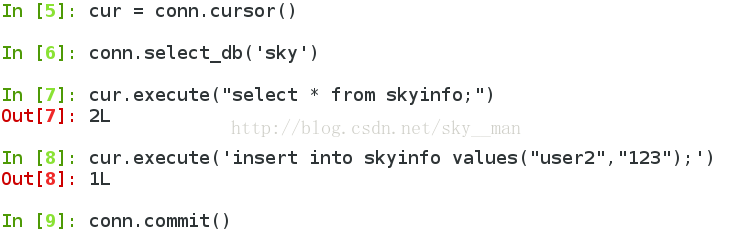 Python中的mysql数据库 Csdn博客 