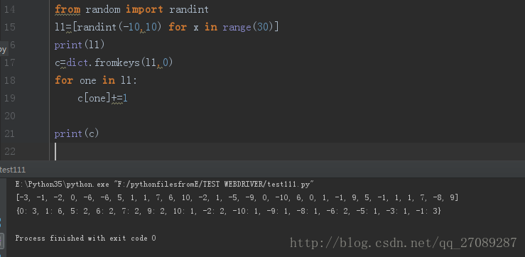 Python【3】 统计序列中元素出现的次数（频度）给定一个序列与指定的数字统计该数字在序列中出现的次数。 如果序列中不包含指定 Csdn博客