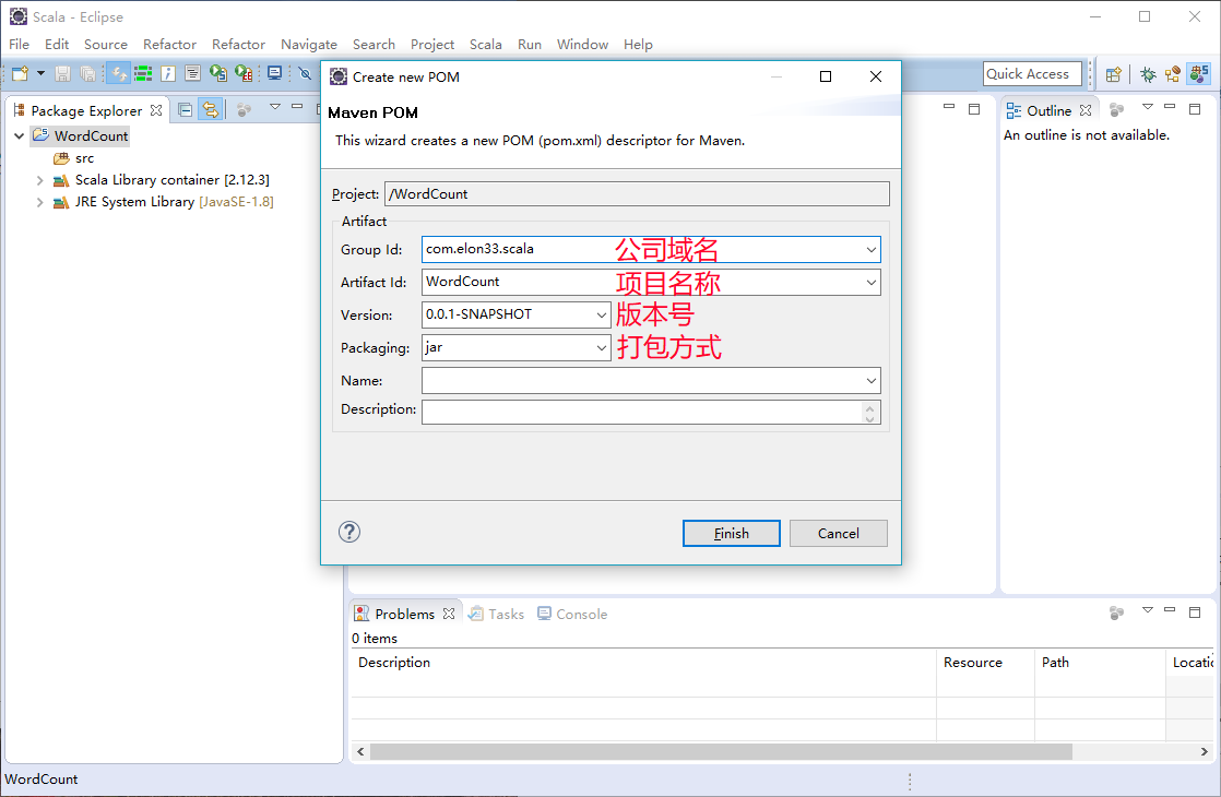 Eclipsemavenscala Projectspark 编译并打包wordcount程序对编写的wordcount进行编译打包 Csdn博客