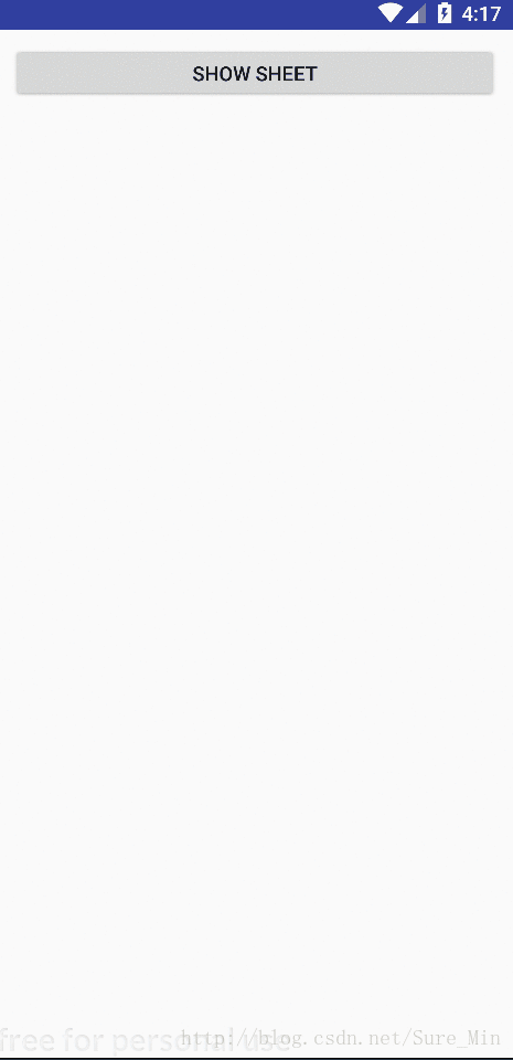 一个封装好的android仿ios Actionsheet控件android Actionsheet Csdn博客