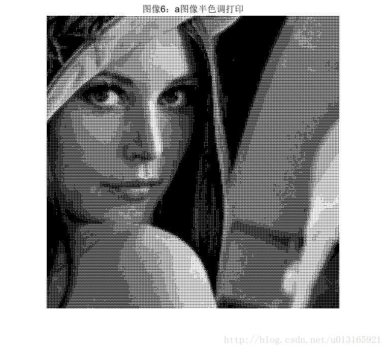 【图像处理】基于半色调技术的图像打印程序（image Printing Program Based On Halftoning） 激光打印 半