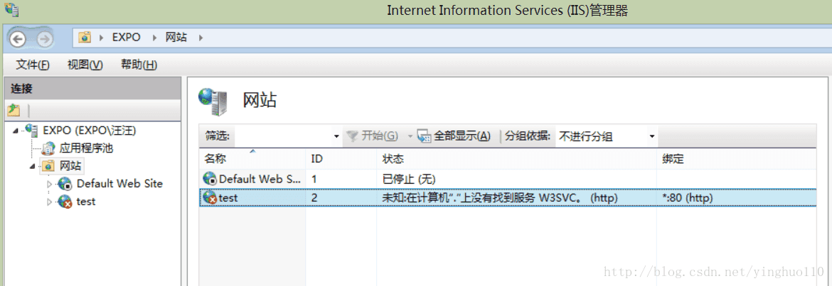 Windows系统下，在iis管理器（无w3svcwas服务）或网站iis功能不全（无默认文档、模块、各种规则设置等）iis缺少w3c 