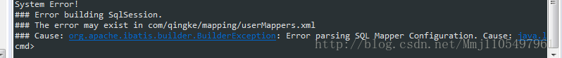Causeorgapacheibatisbuilderbuilderexceptioncause Orgapacheibatisbuilder 