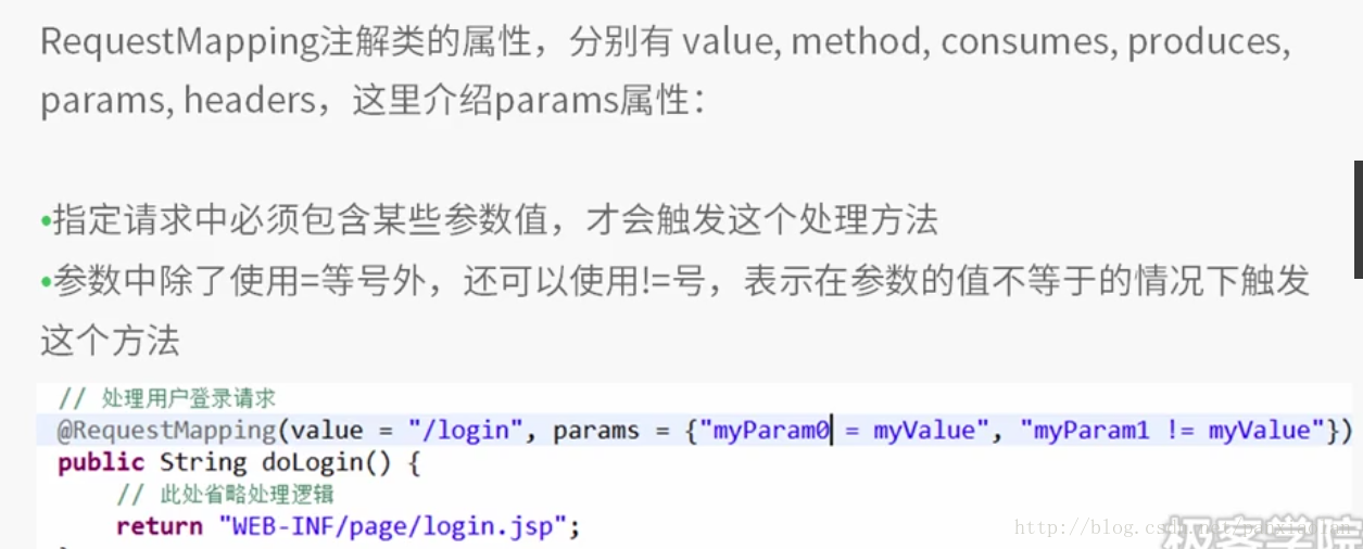 Springmvc中requestmapping注解类的使用 Csdn博客