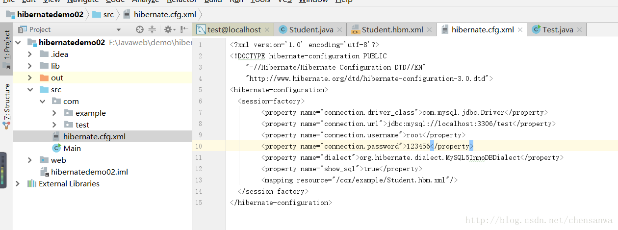 Intellij Idea创建第一个hibernate项目idea创建spring Hibernate项目 Csdn博客 