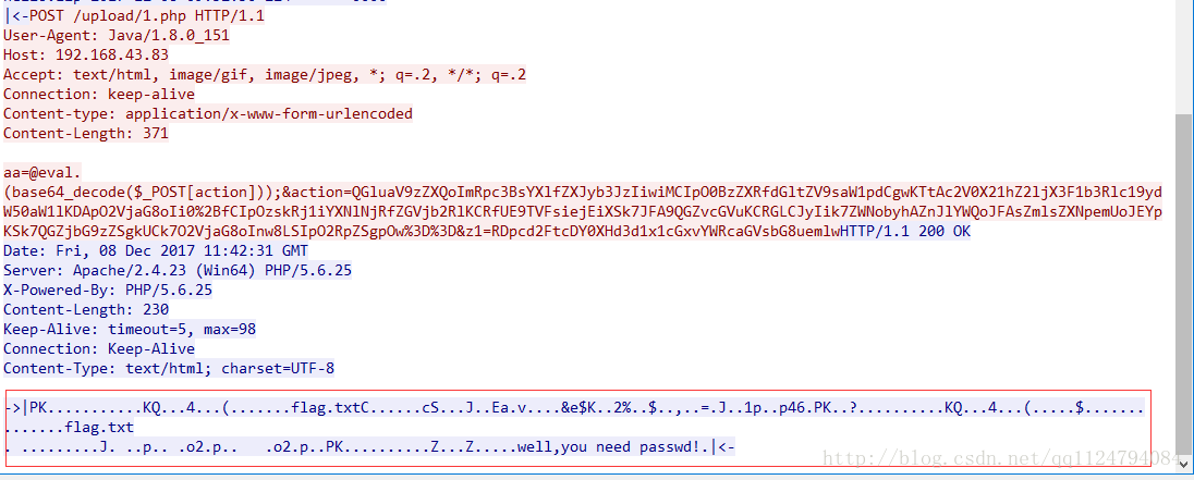 记录ctf Misc之菜刀流量分析 青少年ctf 菜刀 Csdn博客