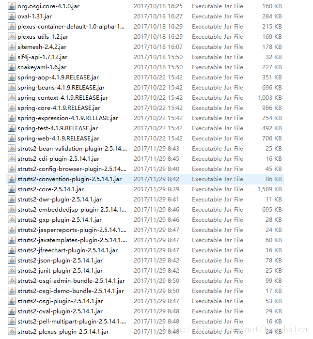配置struts 2 5 14 1必需jar包struts2 2 5的特性变动 Struts2 Core 2 5 14 1jar Csdn博客