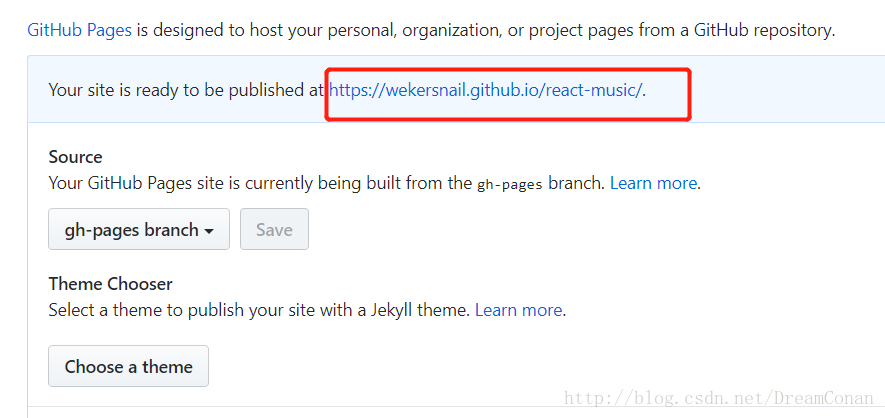 使用github的gitpages部署webpack打包的页面dreamconan的博客 Csdn博客 