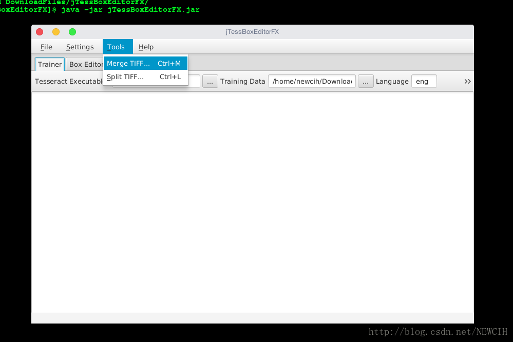 Tesseract字体识别 及 Jtessboxeditor工具进行训练 及 Java Api实现字体识别tesseract Java 可以 