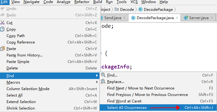 Idea 软件使用——多光标模式开启与取消 （idea For循环快捷键intellij Idea常用快捷键和快捷操作和自定义快捷输入（不是最全，但是最实用）） 编程库