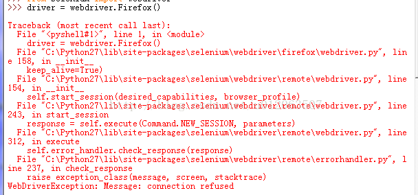 Webdriverexception Message Connection Refused异常解决webdriver 总是 Refused Csdn博客 