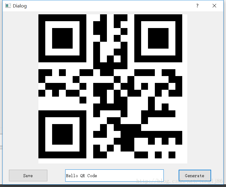 Window下基于libqrencode库，采用qt开发环境实现一个简单的qr二维码生成 在windowns环境下怎样在qt程序中正确使用