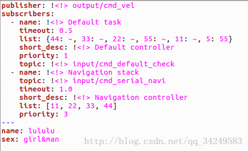 Yaml Cpp 05 Emiter Yaml文件读取和写回yamlemitter Csdn博客 