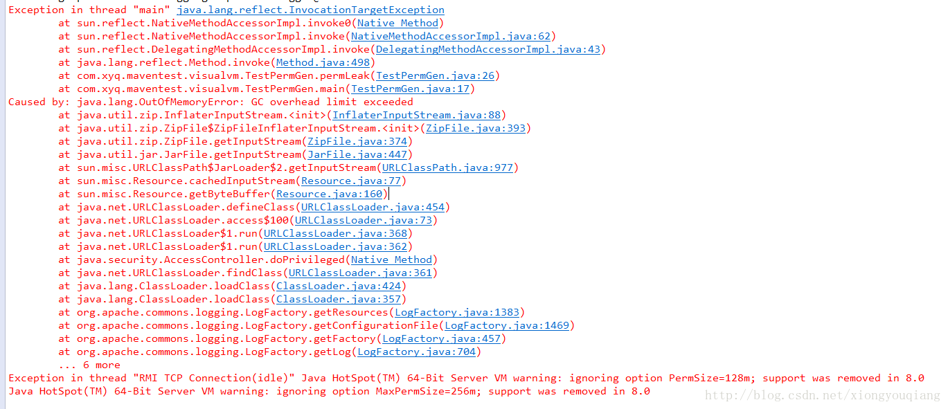 Exception In Thread Thread 0 Javalangoutofmemoryerror Gc Overhead 