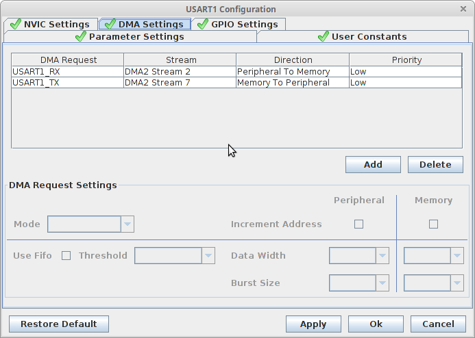 STM32CubeMX serial port to receive data (DMA mode, HAL library) - Programmer Sought