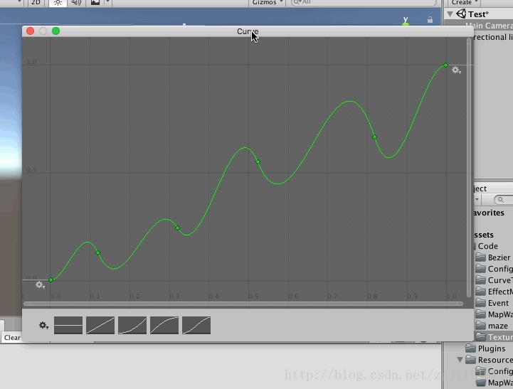 Unity中曲线编辑器animationcurve的使用 Unity 曲线编辑器 Csdn博客