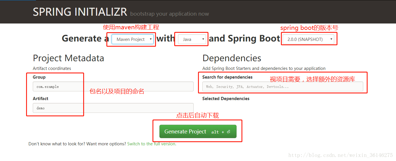 Springboot（一）：如何创建springboot项目？springboot怎么建 Csdn博客 9978