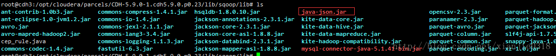 Sqoop把mysql数据导入hive中，报错：java Lang Nullpointerexception At Org Json Jsonobject 使用sqoop转换mysql中的