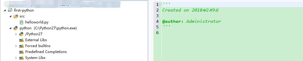 Getting python: Eclipse first python program - Programmer Sought