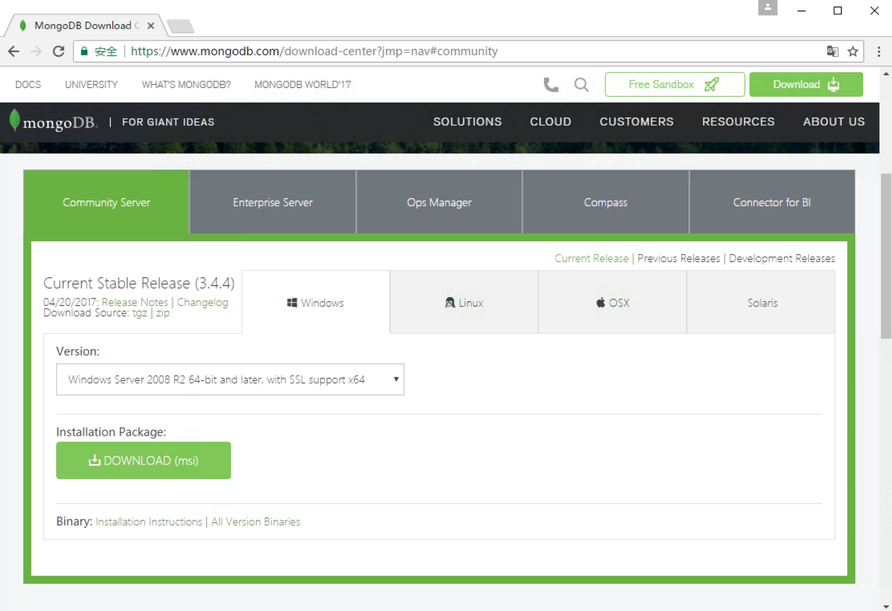 Mongodb下载、安装和如何设置开机自启服务mongodb服务无法自动启动 Csdn博客 