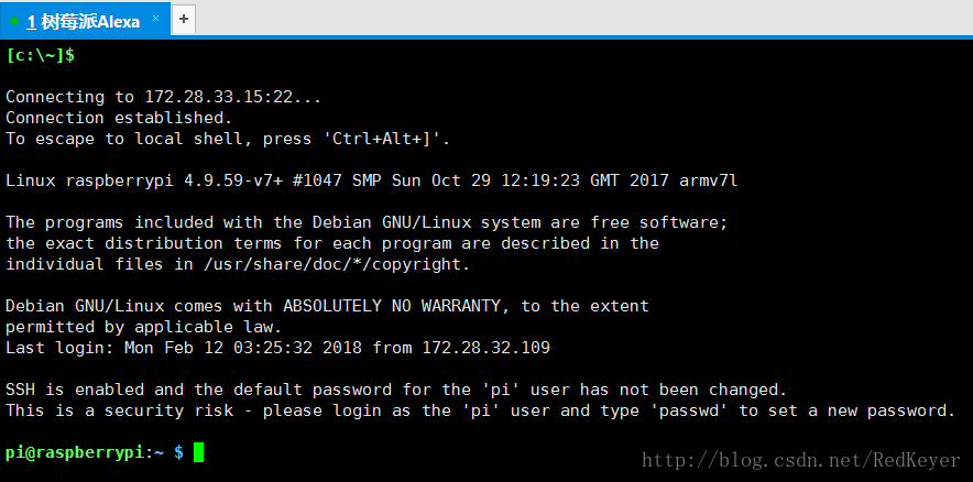 树莓派 Xshell远程连接失败 Connection Failed树莓派xshell 连接不丧 Csdn博客 