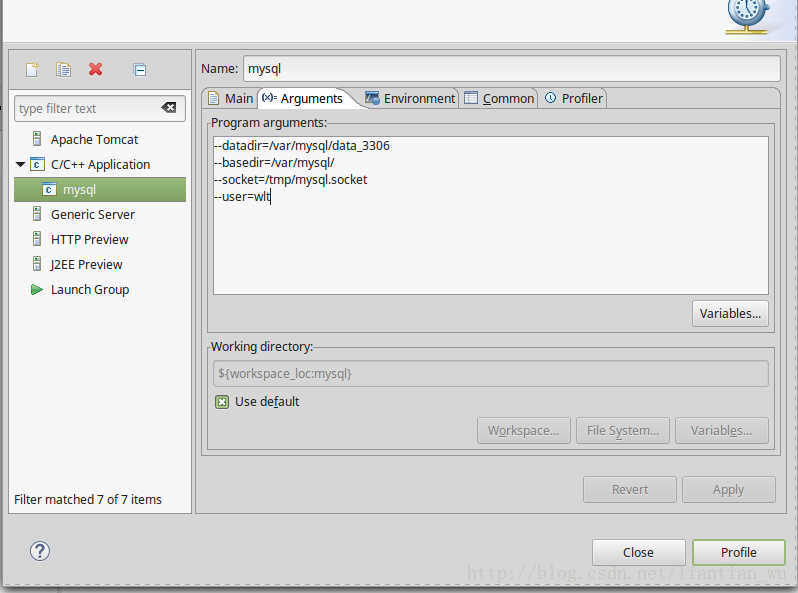 Linux下使用eclipse Debug Mysql57mysql 57 Eclipse调试 Centos Csdn博客
