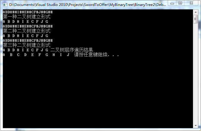 二叉树（binarytree）的建立和遍历void Createbinarytreebinarytreenode Andtroot Csdn博客 