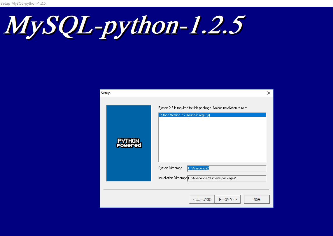 Pit Encountered When Installing Python2 Module Mysqldb Mysql Python Under Windows 10 64 Bit