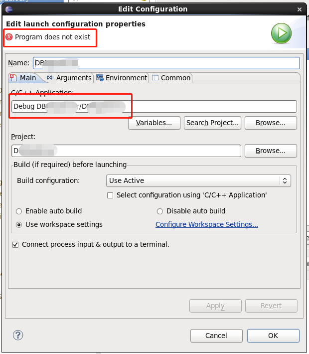 Linux Eclipse 解决the Program File Specified In The Launch Configuration Does Not Exist问题 程序员大本营