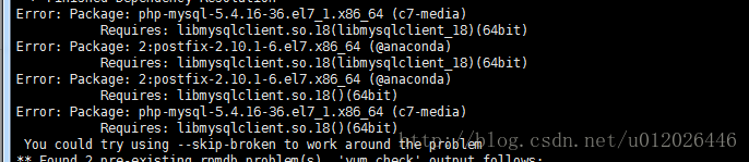 安装php Mysql时报错找不到libmysqlclient So 18 Php Mysql安装包没有 Csdn博客