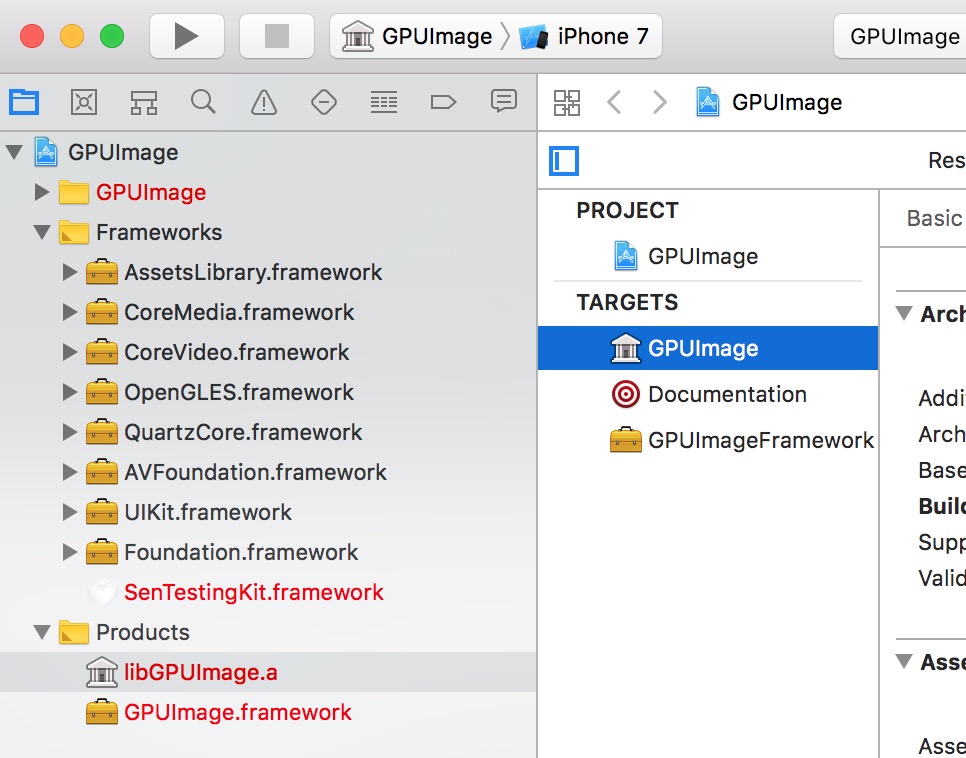 GPUImage的编译与静态库制作(持续中)_gpuimage 编译-CSDN博客
