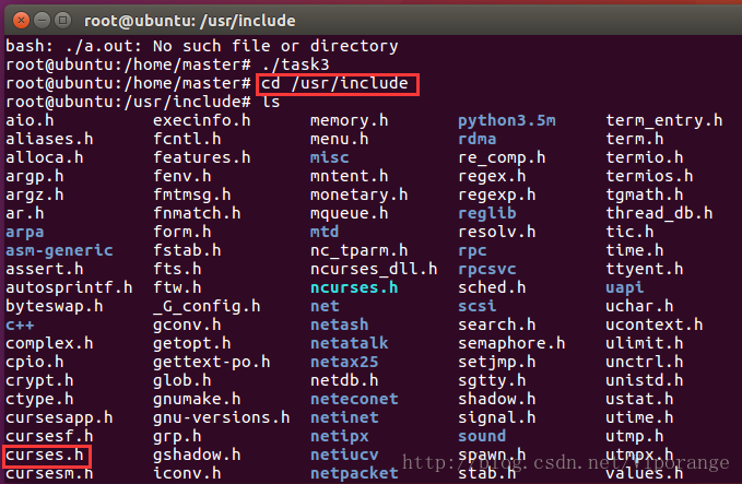 怒写第一篇博客，linux下的curses编程！！！curses在linux中编译 Csdn博客 